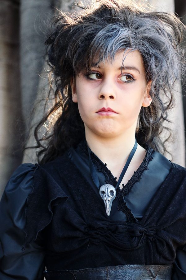 DIY Bellatrix Lestrange Bird Skull Necklace | My Poppet Makes