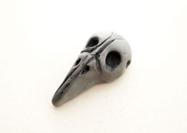 DIY Bellatrix Lestrange Bird Skull Necklace | My Poppet Makes