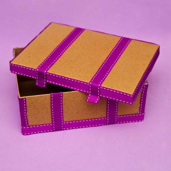 Shoe Box Craft - Make a Vintage Trunk Storage Box | My Poppet Makes