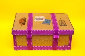 Shoe Box Craft - Make a Vintage Trunk Storage Box | My Poppet Makes