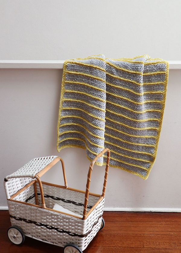 Bernat Baby Velvet Yarn - Baby Blanket Crochet Pattern
