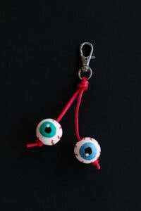 Halloween Craft - Eyeball Keychain | My Poppet Makes