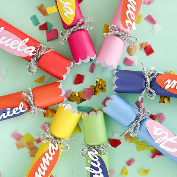 DIY Personalised Christmas Crackers | My Poppet Makes
