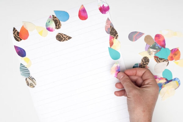 DIY Collage Letter Writing Paper Stationery Set | My Poppet Makes