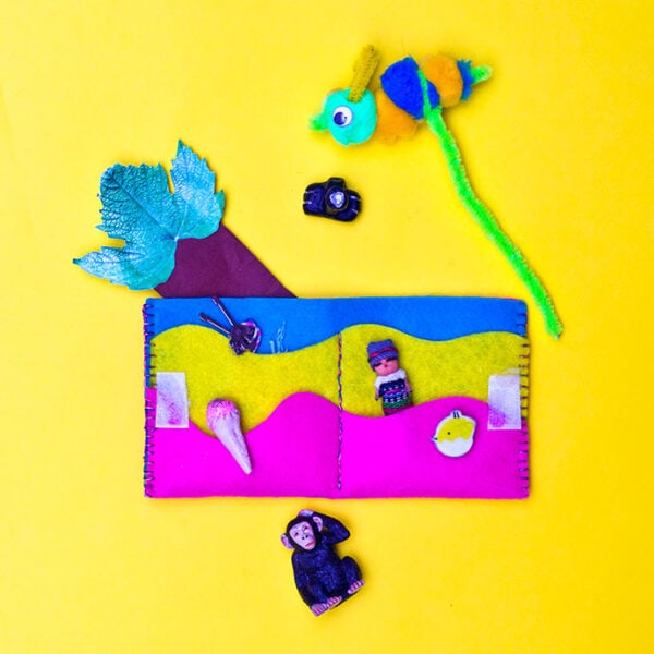 Kids Craft: DIY Kids Wallet Sewing Pattern | My Poppet Makes