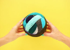 Make a Giant Magic Yarn Ball from Yarn Scraps | My Poppet Makes