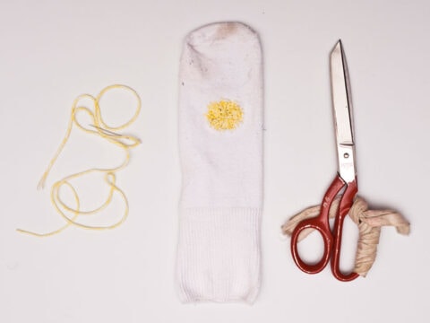 How to Darn Large Holes in Socks | My Poppet Makes