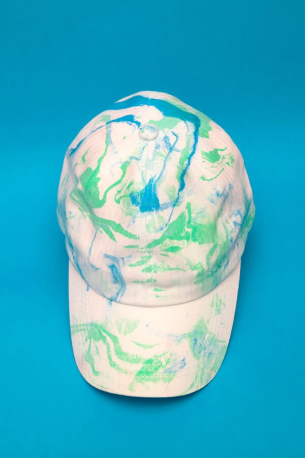 DIY Marble Design Hat - How to Marble Print 3D Surfaces