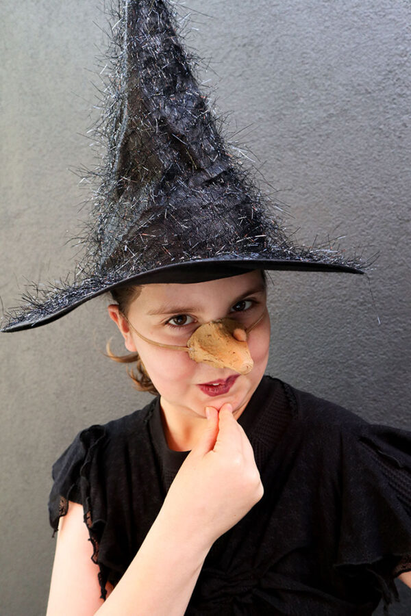Kids Craft: Egg Carton Witch Nose | My Poppet Makes
