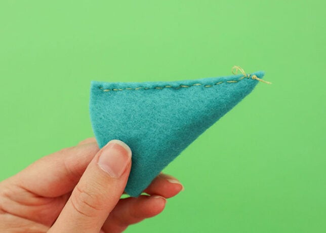 Mini Felt Trees - Make a Tiny Christmas Forest | My Poppet Makes