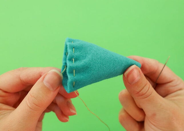 Mini Felt Trees - Make a Tiny Christmas Forest | My Poppet Makes