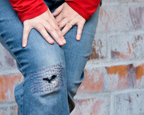 Mending with Sashiko Inspired Sewing Repairs | My Poppet Makes