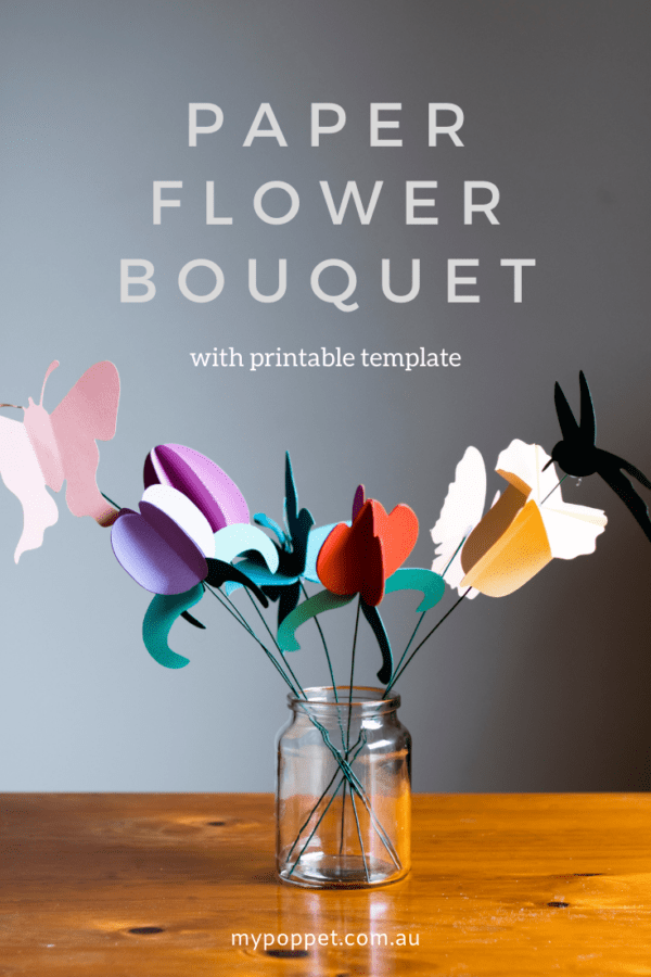 Make A Bouquet of Paper Flowers | My Poppet Makes