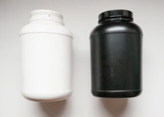 Upcycle Craft: Protein Powder Tub Planter | My Poppet Makes