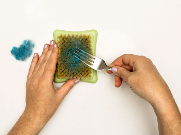 Upcycle Felt Scraps into Artistic Felt Sheets | My Poppet Makes