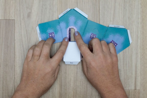 3D Paper House Craft - Fairy Tale Village | My Poppet Makes