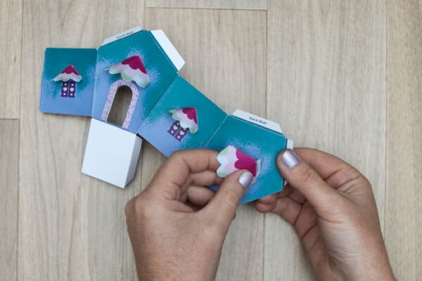 3D Paper House Craft - Fairy Tale Village | My Poppet Makes
