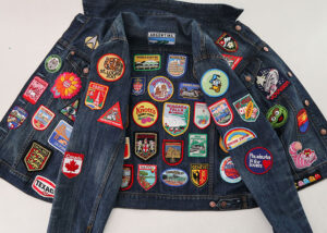 DIY Vintage Patch Denim Jacket Refashion | My Poppet Makes