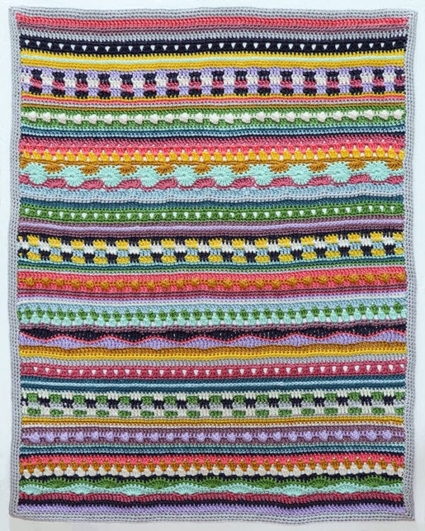 Design your own Crochet Sampler Blanket | My Poppet Makes