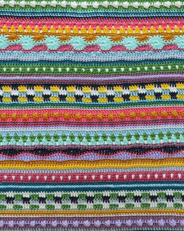 Design your own Crochet Sampler Blanket | My Poppet Makes
