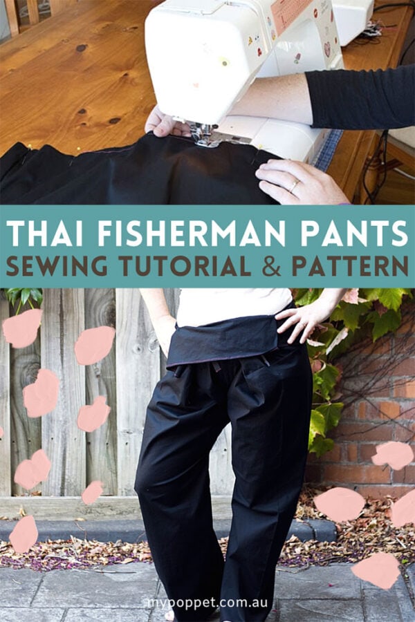 Thai Fisherman Pants Sewing Tutorial | My Poppet Makes