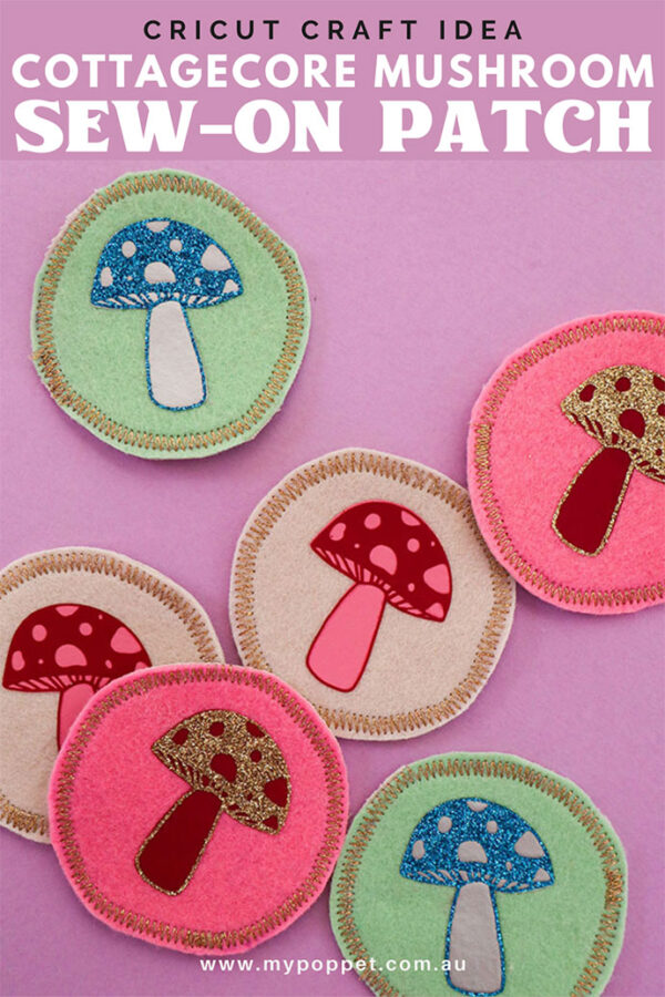 DIY Mushroom Patch - Cute Cottagecore Craft Idea | My Poppet Makes